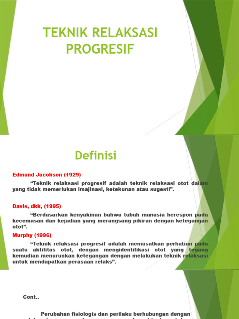 Relaksasi Progresif | PDF
