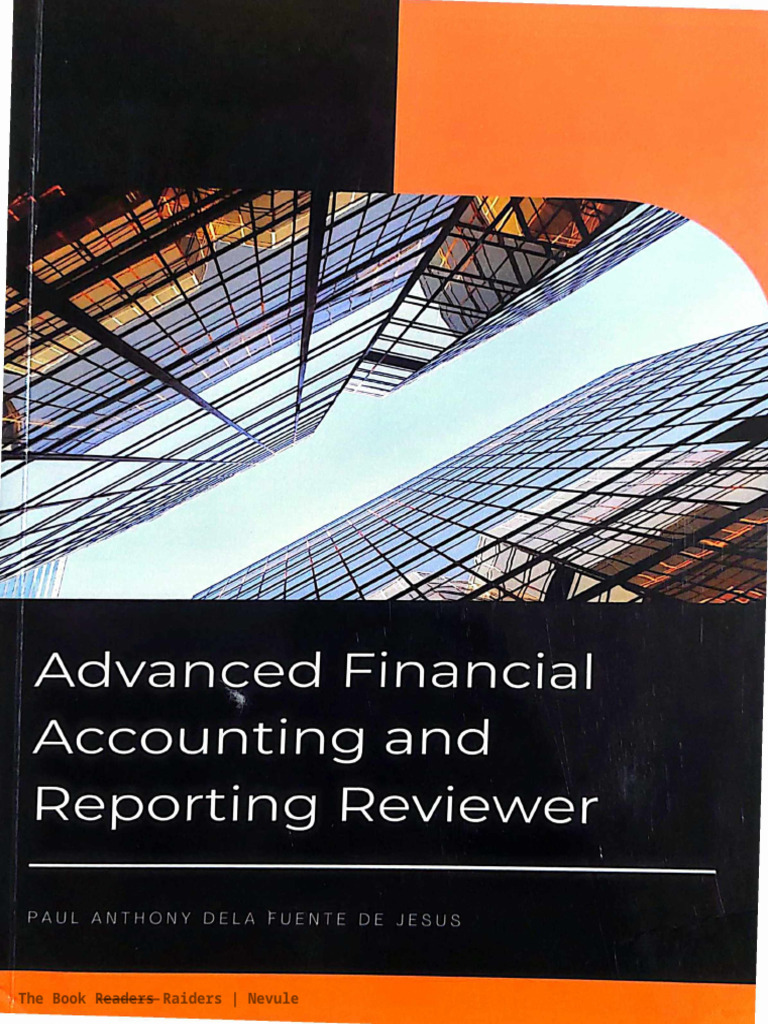 De JESUS - Advanced Financial Accounting and Reporting Reviewer (2023 ...