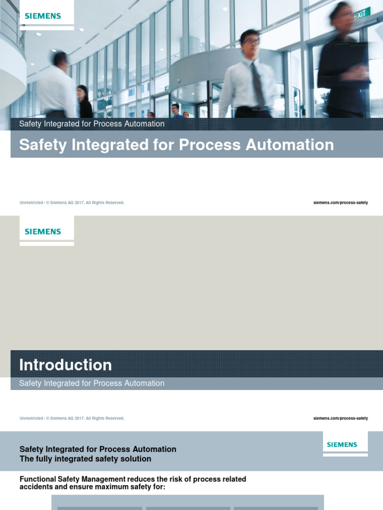 Technical_Slides_Safety_Integrated_for_Process_Automation0 | PDF | Computing | Computer Engineering