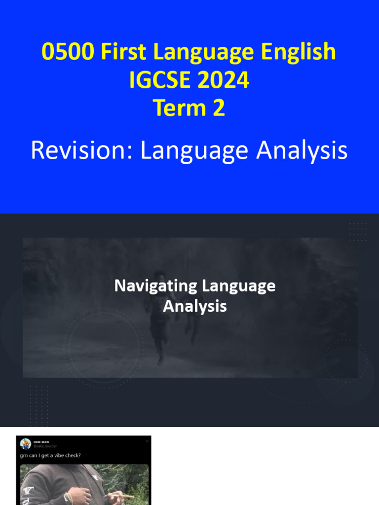 4-Ela-3 Language Analysis Revision | PDF | Anthropomorphism | Mental Image