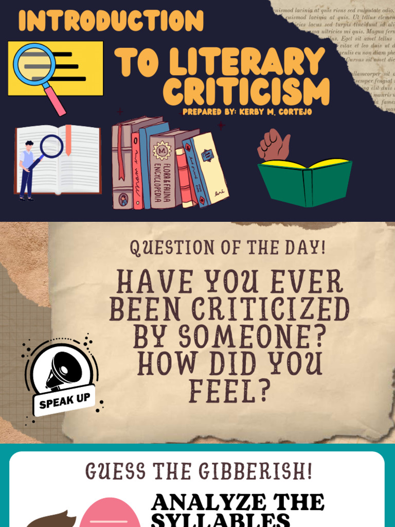 Understanding Literary Criticism Approaches | PDF | Liberal Arts Education