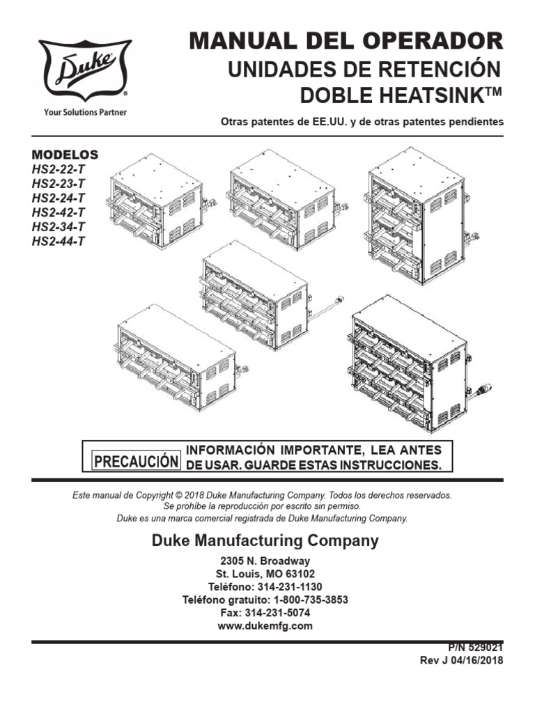 Manual HS2 - Spanish | Descargar gratis PDF | Enchufes y tomas de corriente alterna | Acero ...