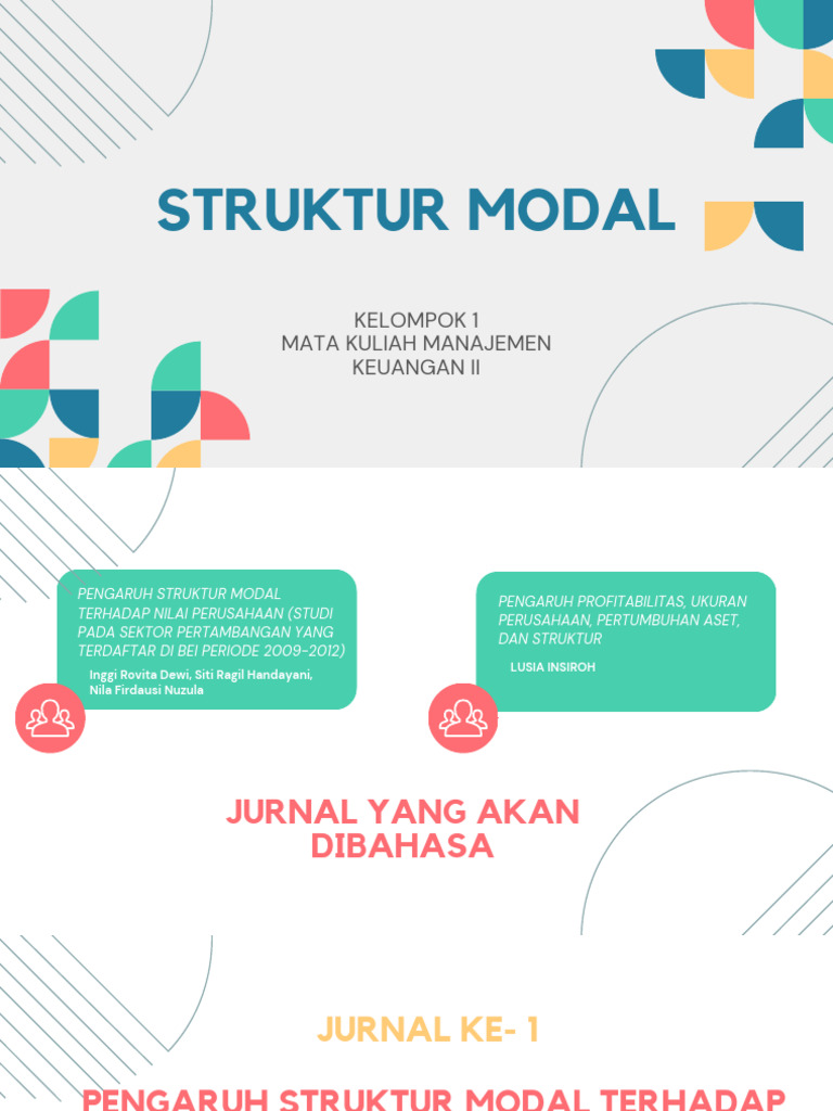 Struktur Modal | PDF
