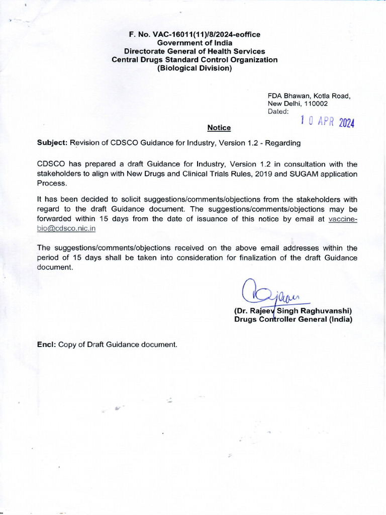 CDSCO Revised Guidance 1712980078 | PDF | Clinical Trial | Phases Of Clinical Research