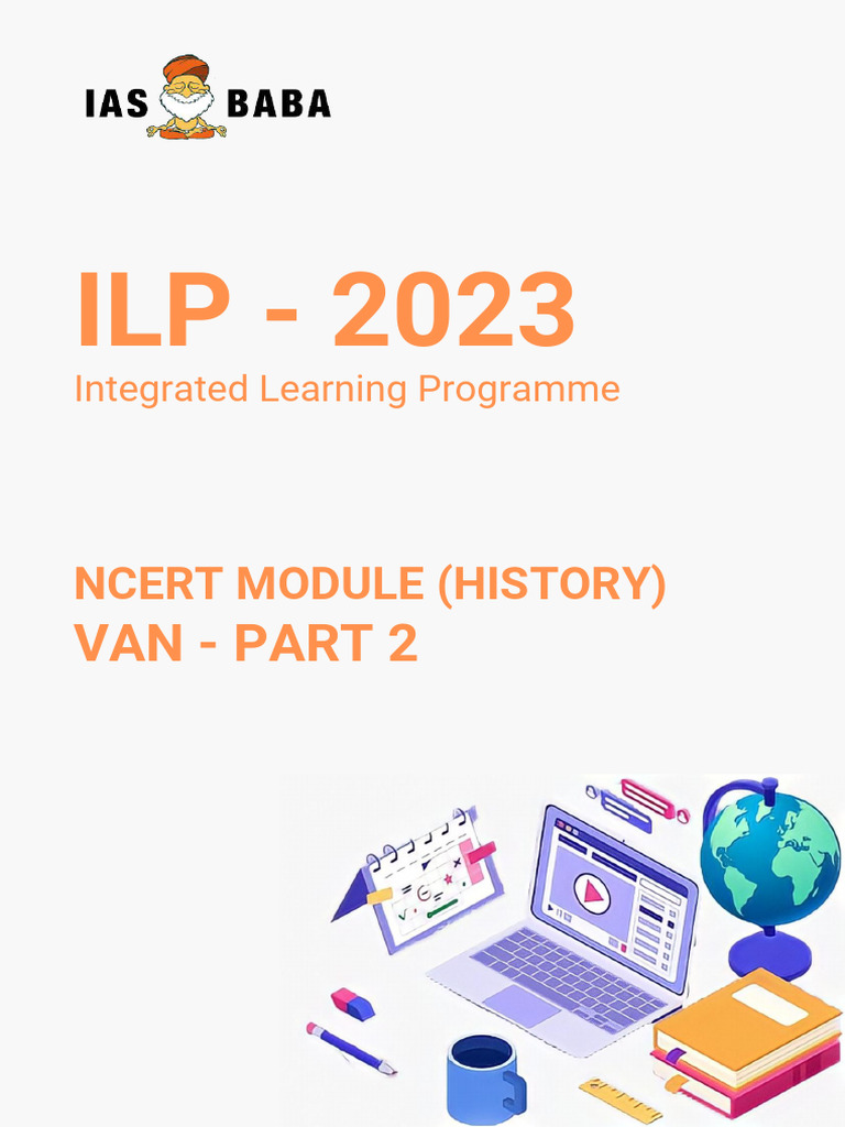 ILP - 2023 - NCERT MODULE (HISTORY) VAN - Part 2 | PDF