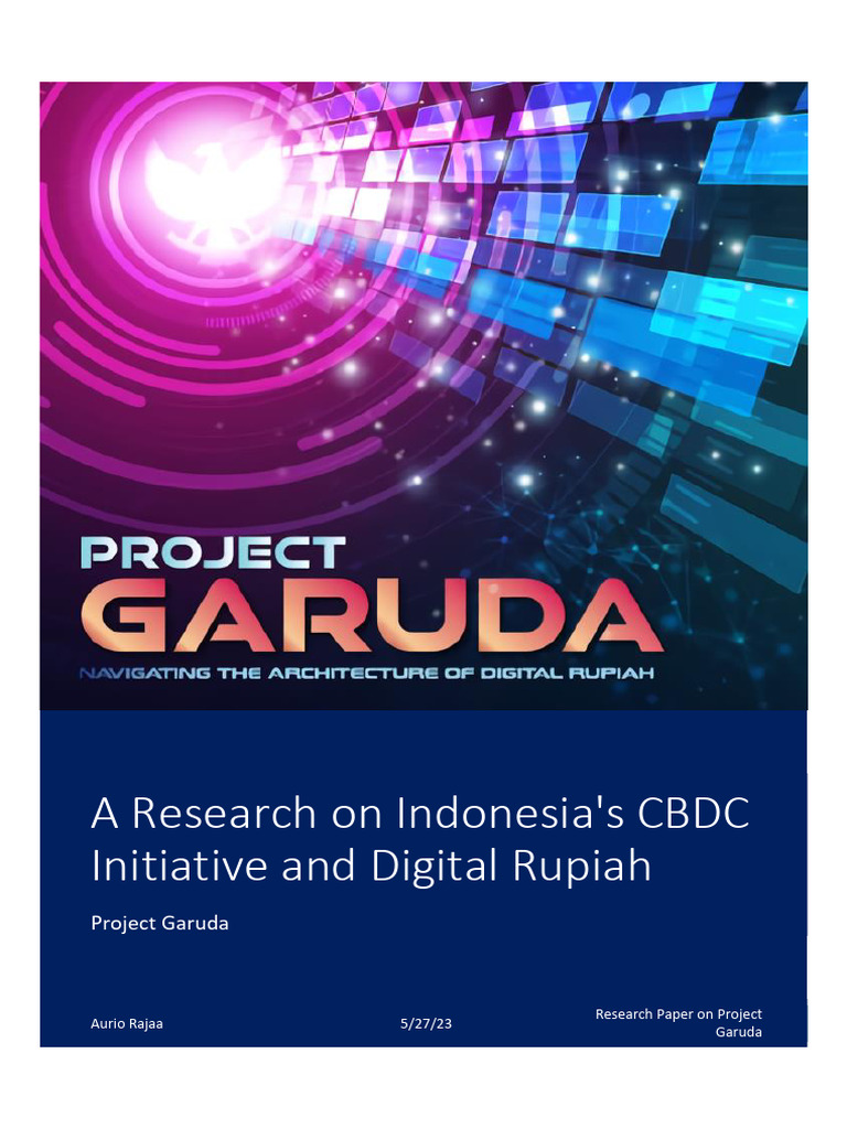 Project Garuda Indonesias CBDC Initiativ | PDF | Computer Security | Security