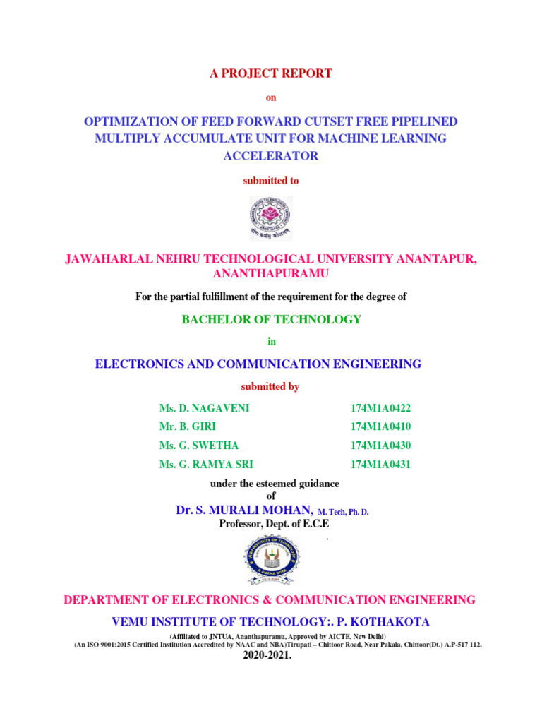 VLSI Project Document | PDF | Logic Gate | Electronics