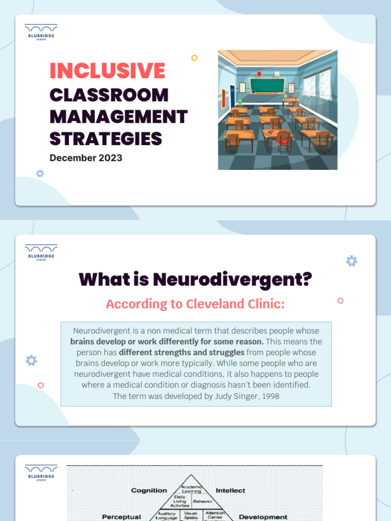 Inclusive Classroom Management Strategies | PDF | Attention Deficit Hyperactivity Disorder ...