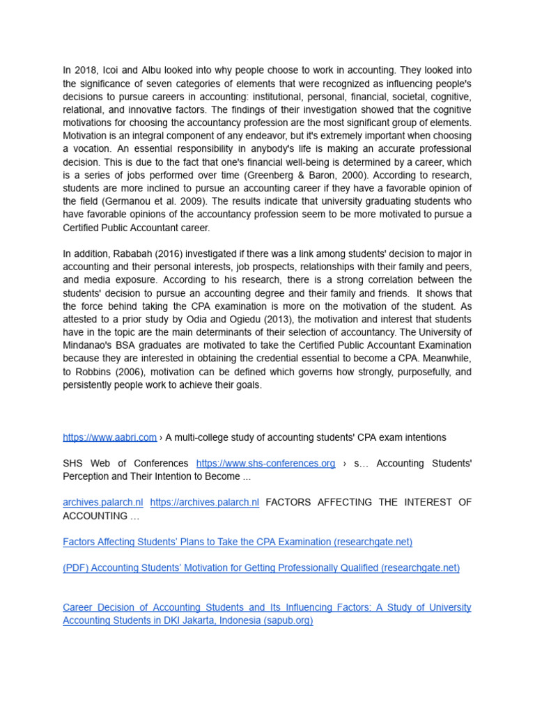 RRL Ambition - Interest | PDF | Motivation | Motivational