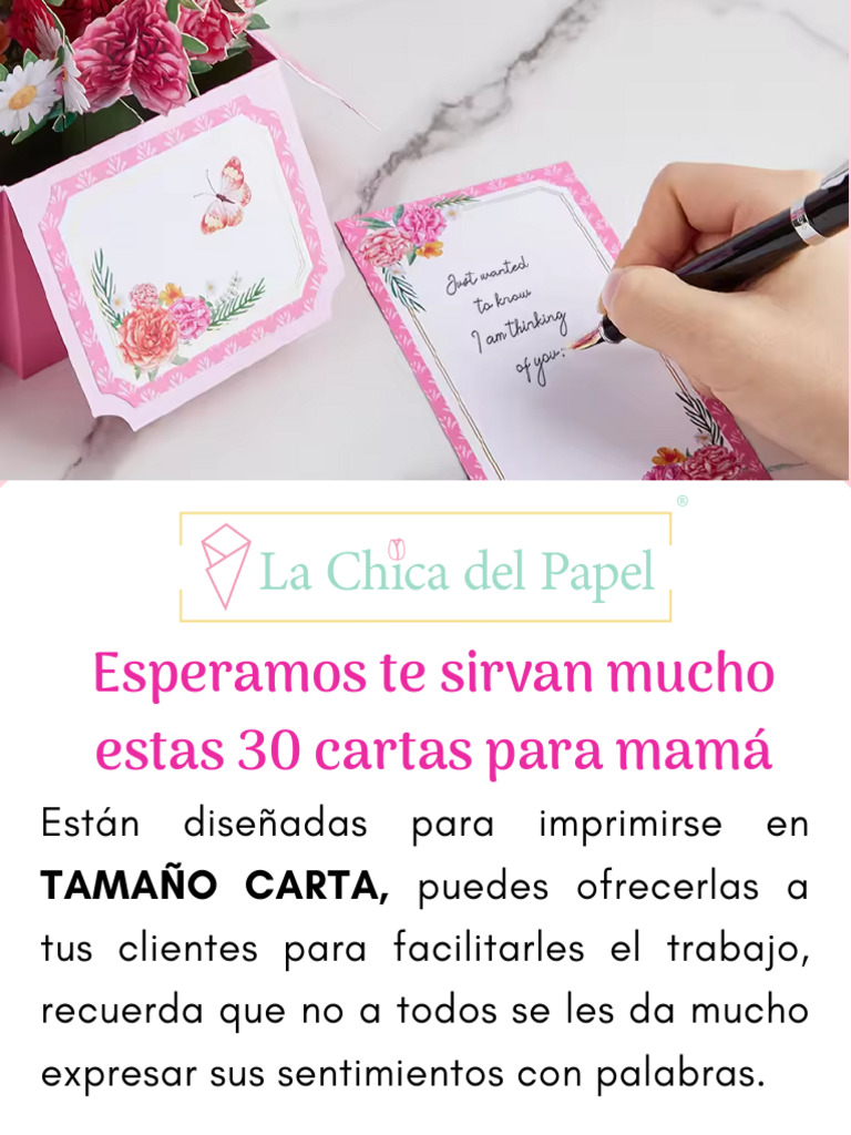 30 Cartas Para Este Dia De Las Madres Pdf Amor Virtud