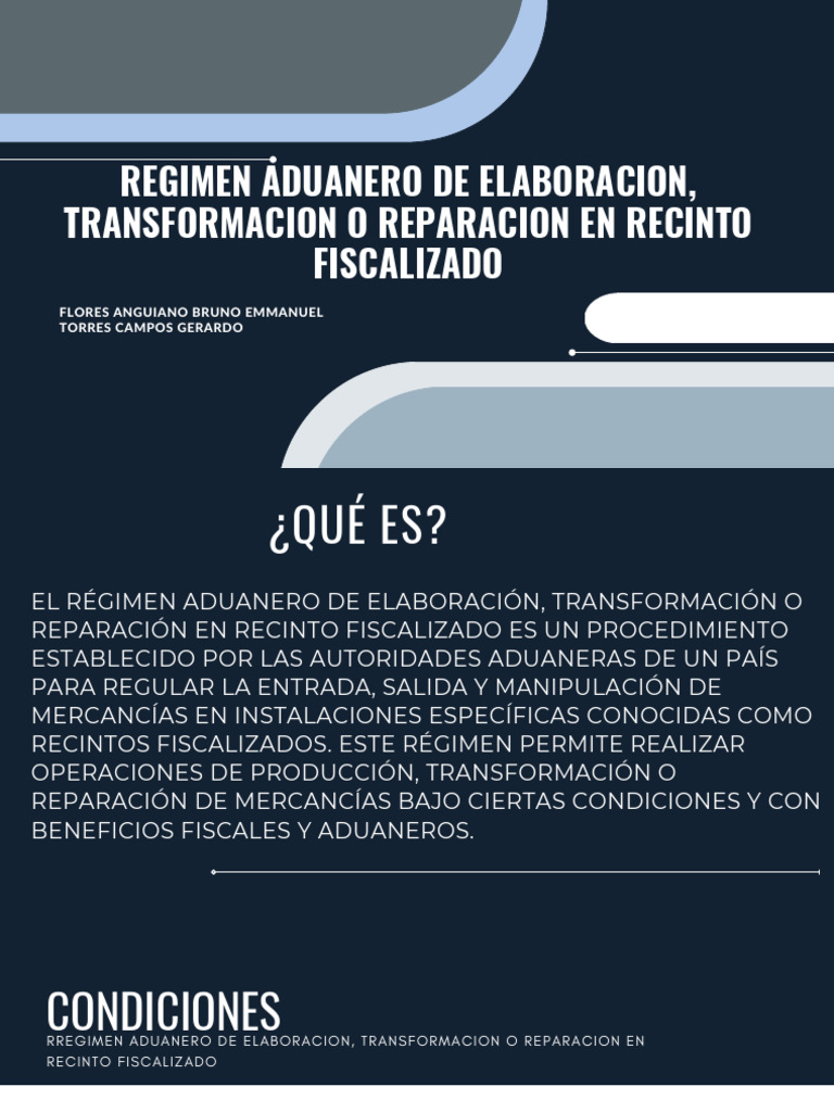 Recinto Fiscalizado | PDF | aduana | Business