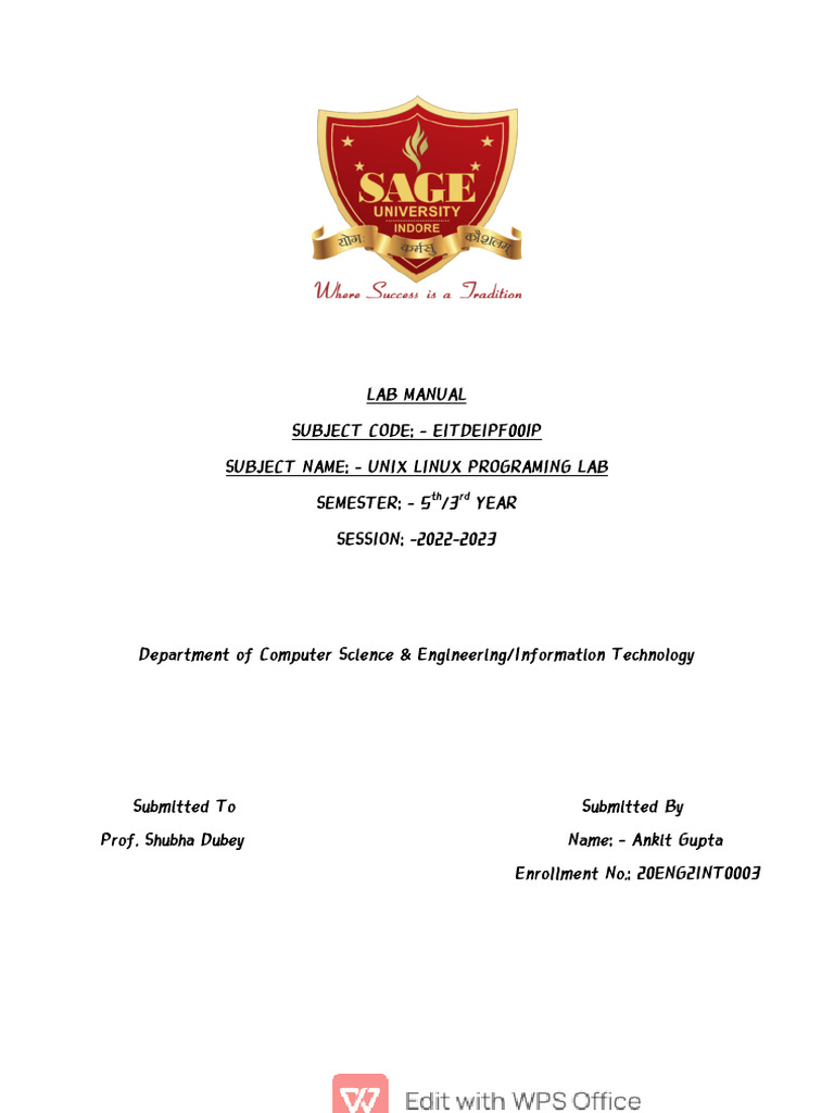 Linux Lab | PDF | Ios | Software Framework