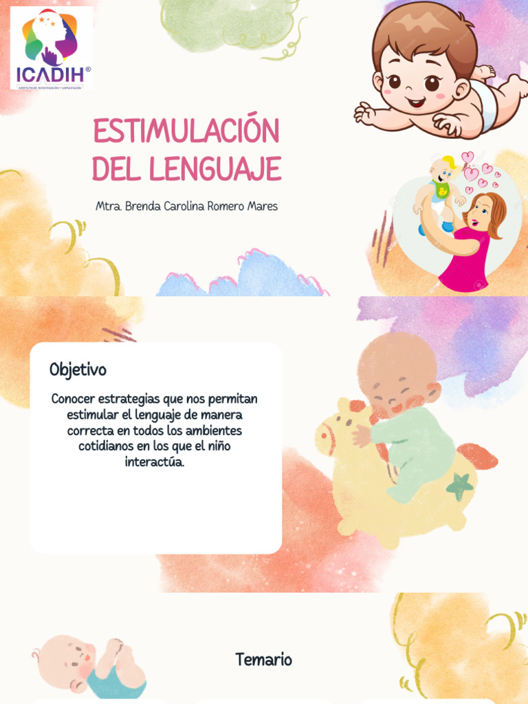 Estrategias para Estimular el Lenguaje | PDF | Aquisición de idioma ...