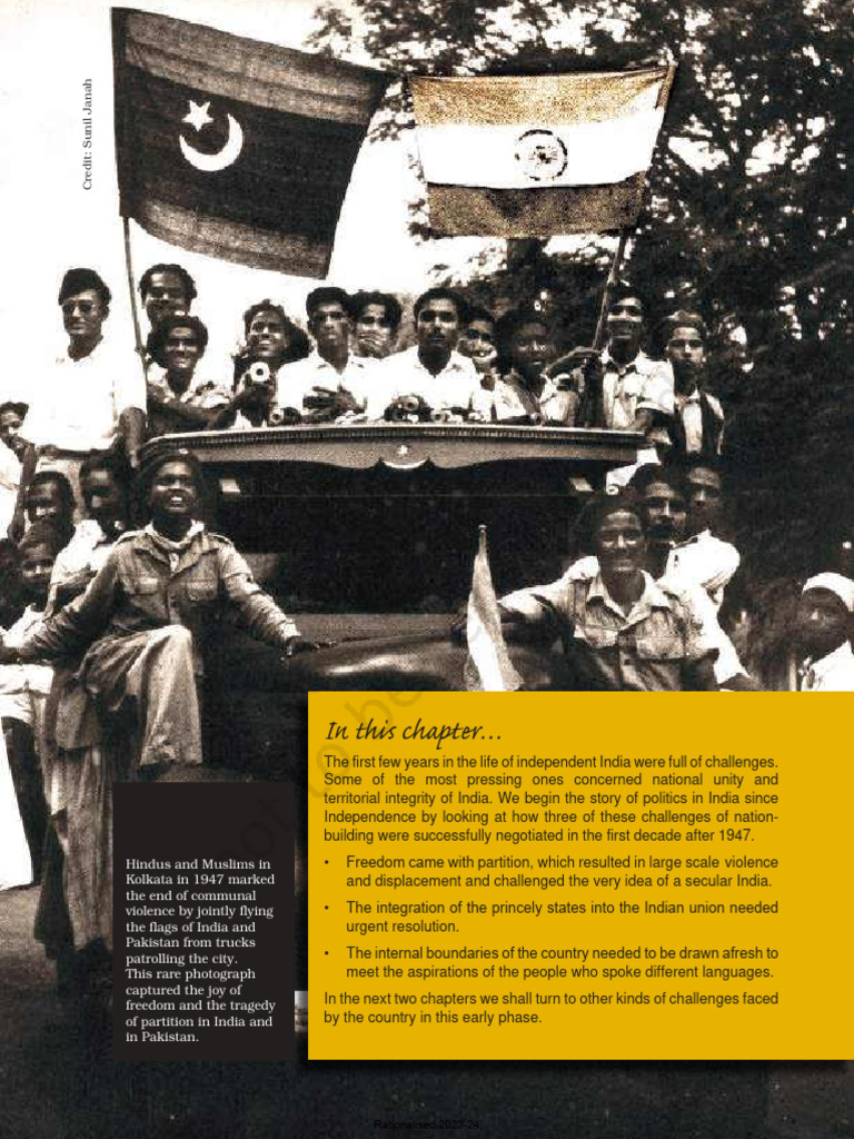 Book Politics in India Since Independence | PDF | Partition Of India ...