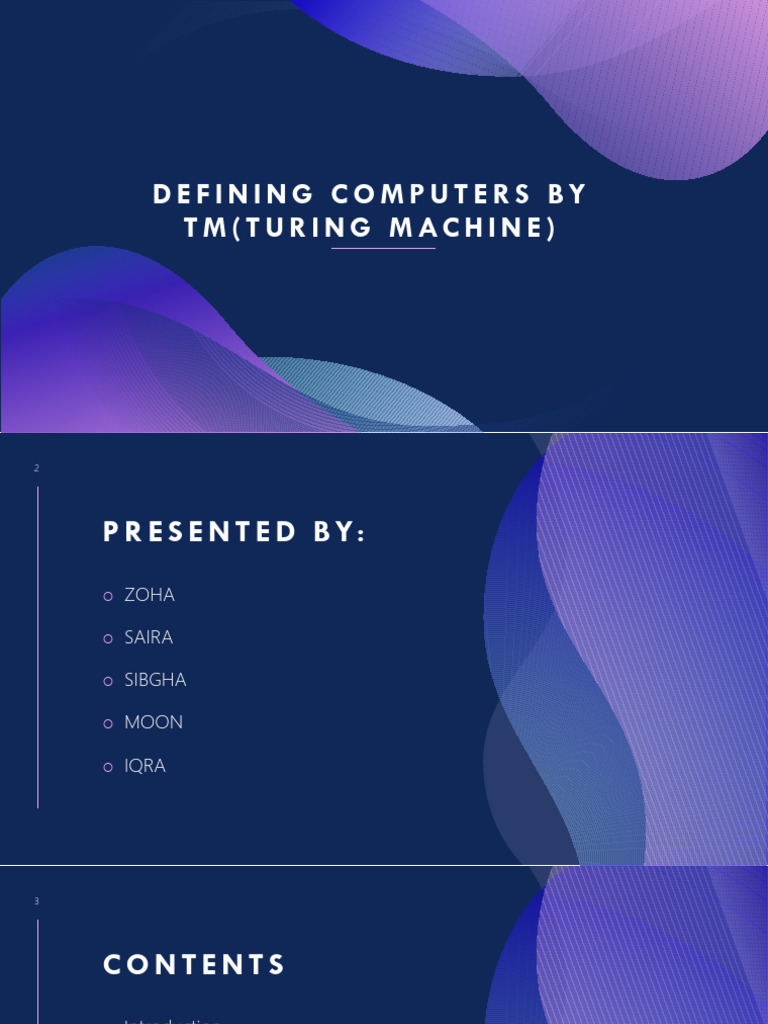 Defining Computers by Turing Machine | PDF | Computer Science | Theory Of Computation