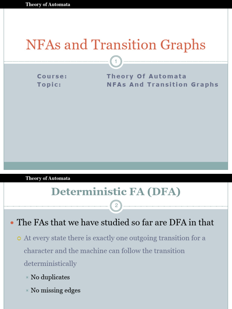Cs 701 Nfa And Tg Module 5 1 1 Pdf Theory Of Computation Theoretical Computer Science