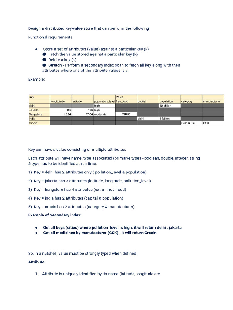 Distributed Key-Value Store | PDF | Data Type | Boolean Data Type Distributed Key-Value Store | PDF | Data Type | Boolean Data Type