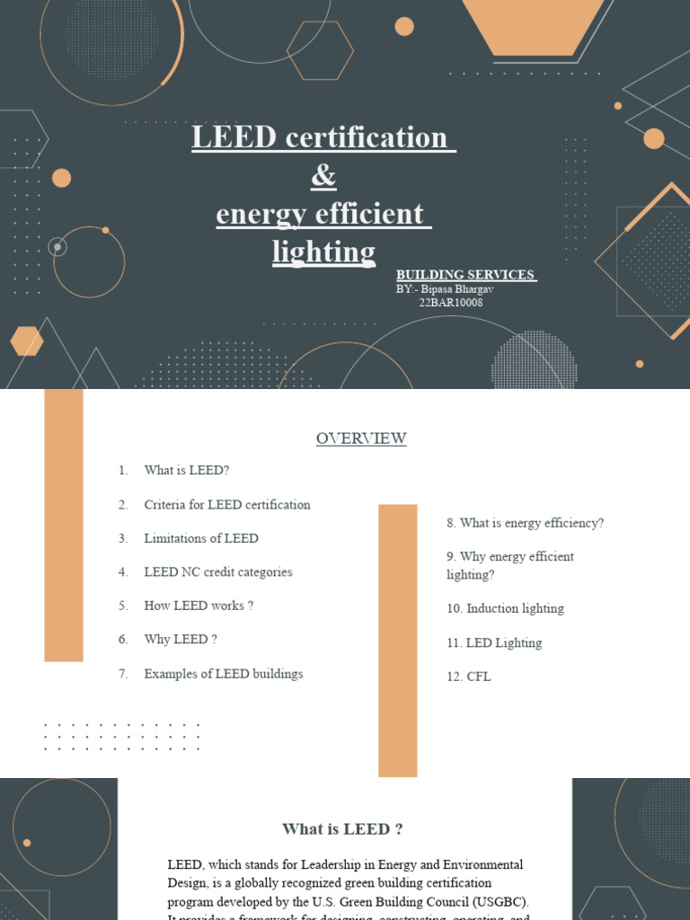 Leed An Certification | PDF | Efficient Energy Use | Compact ...