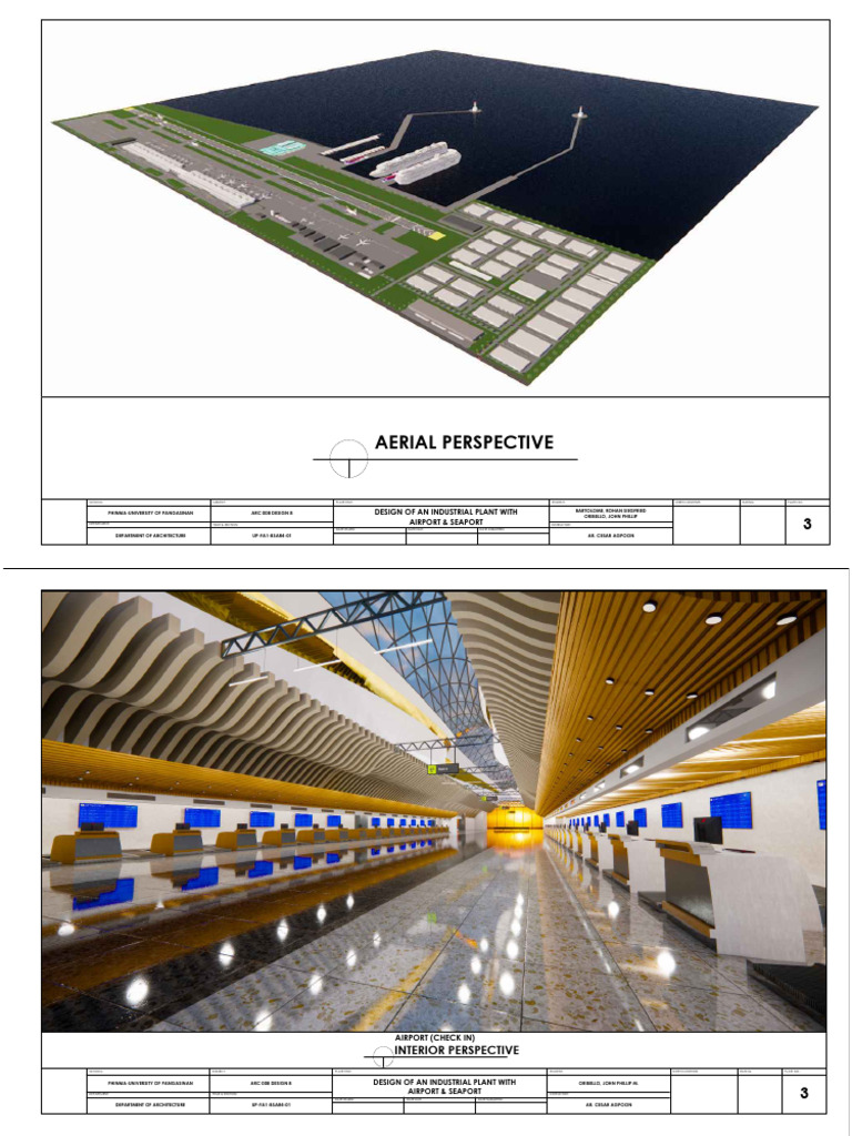 GROUP-2-Airport-and-Seaport-With-Industrial-Park | PDF | Port | Aviation