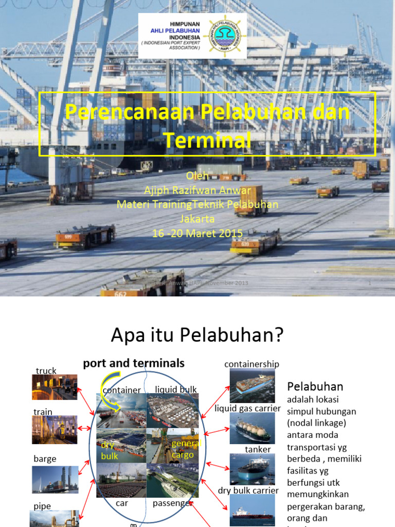 Perencanaan Pelabuhan dan Terminal | PDF