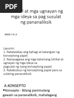 Pagbasa at Pagsusuri Proseso Sa Pagsulat NG Pananaliksik | PDF