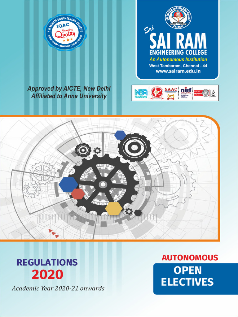 Open Electives Compressed | PDF | Ring (Mathematics) | Mathematical ...