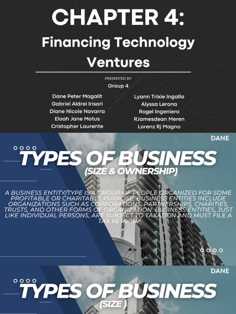 Chapter 4 Financing Technology Ventures | PDF