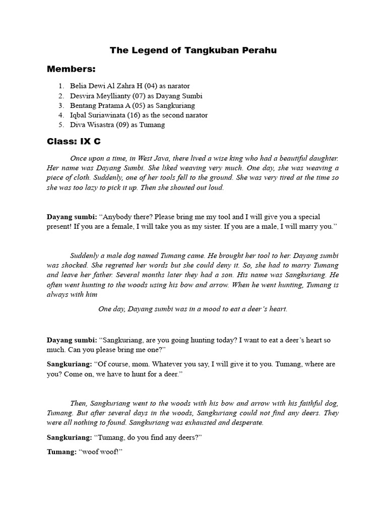 Tangkuban Perahu | PDF