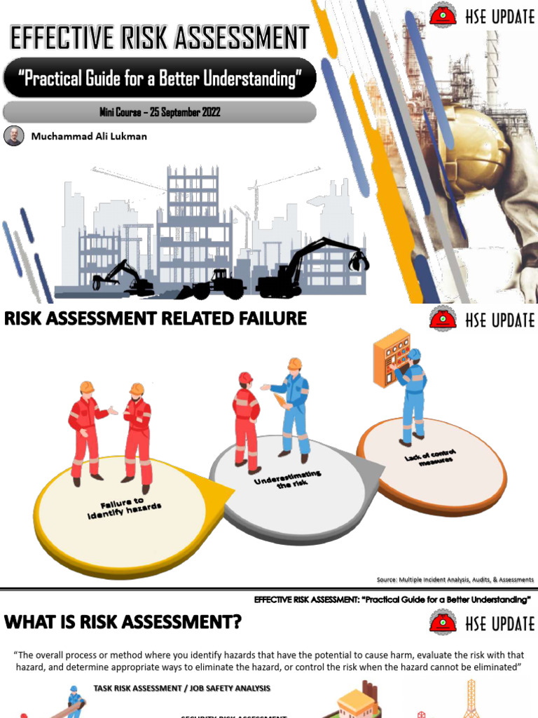 Effective Risk Assessment | PDF | Risk | Risk Assessment