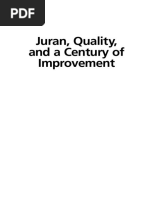 Quality Model of Joseph Juran | PDF | Quality Management | Goal