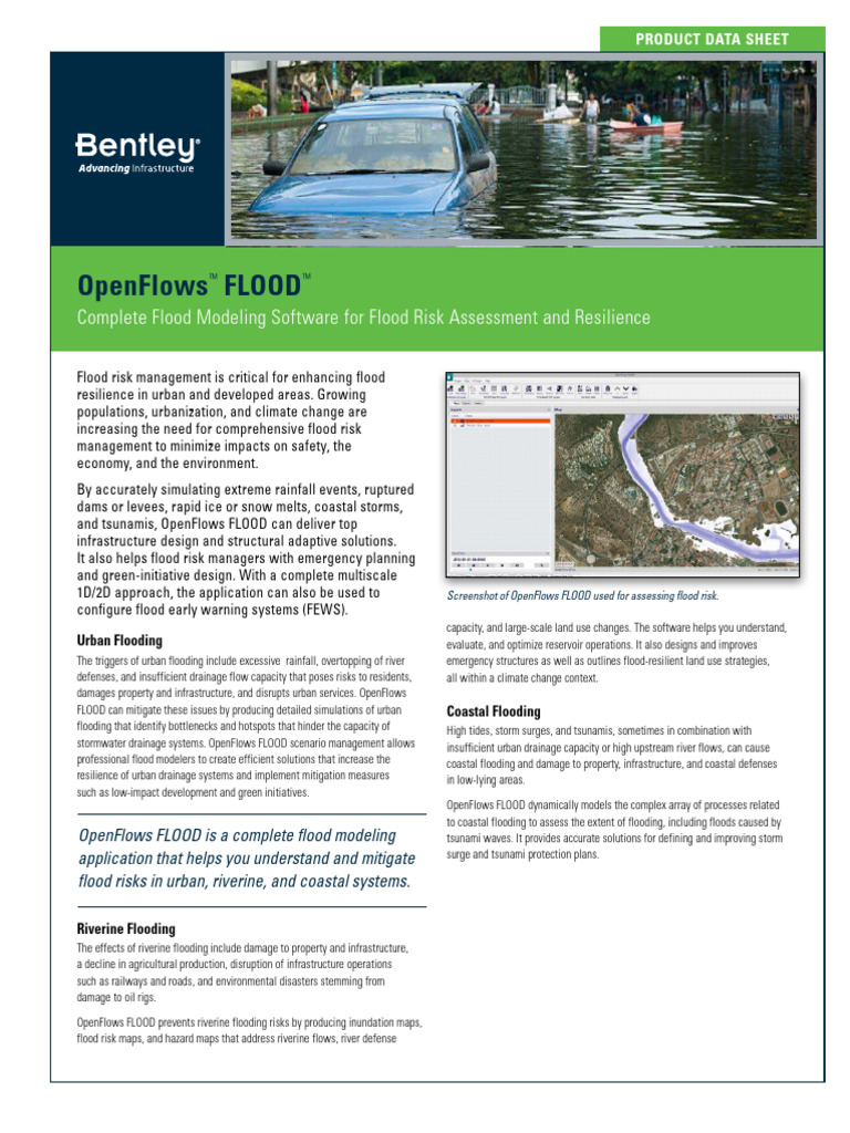 PDS OpenFlows FLOOD LTR EN LR | PDF | Flood | Physical Geography