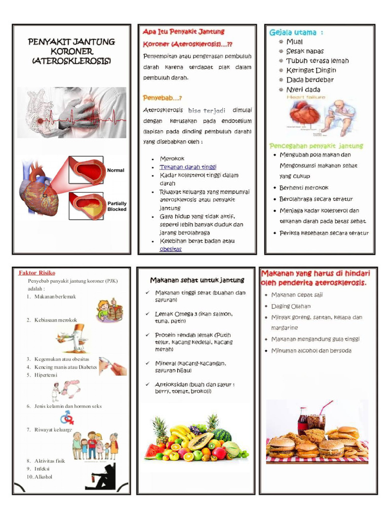 Leaflet Jantung Koroner | PDF
