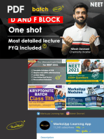 D and F Block NCERT Highlight | PDF | Transition Metals | Electron ...