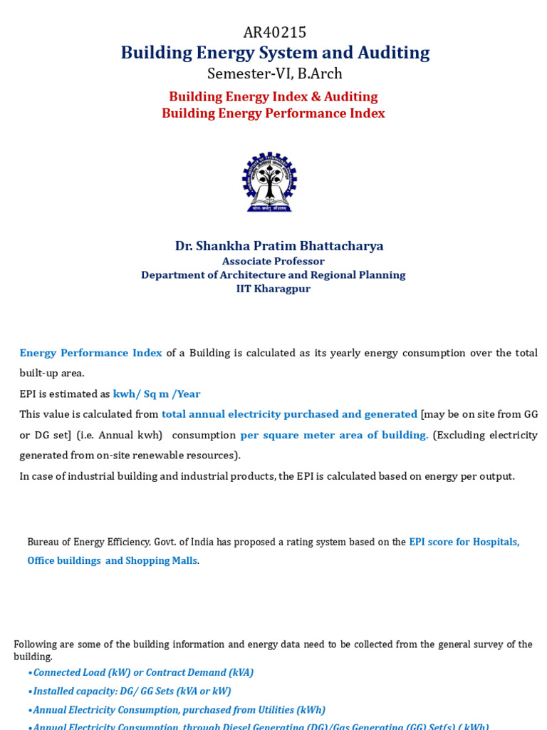 12_Energy Performance Index | PDF | Air Conditioning | Watt