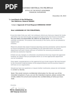 Cash Advance Request Letter Sample | PDF