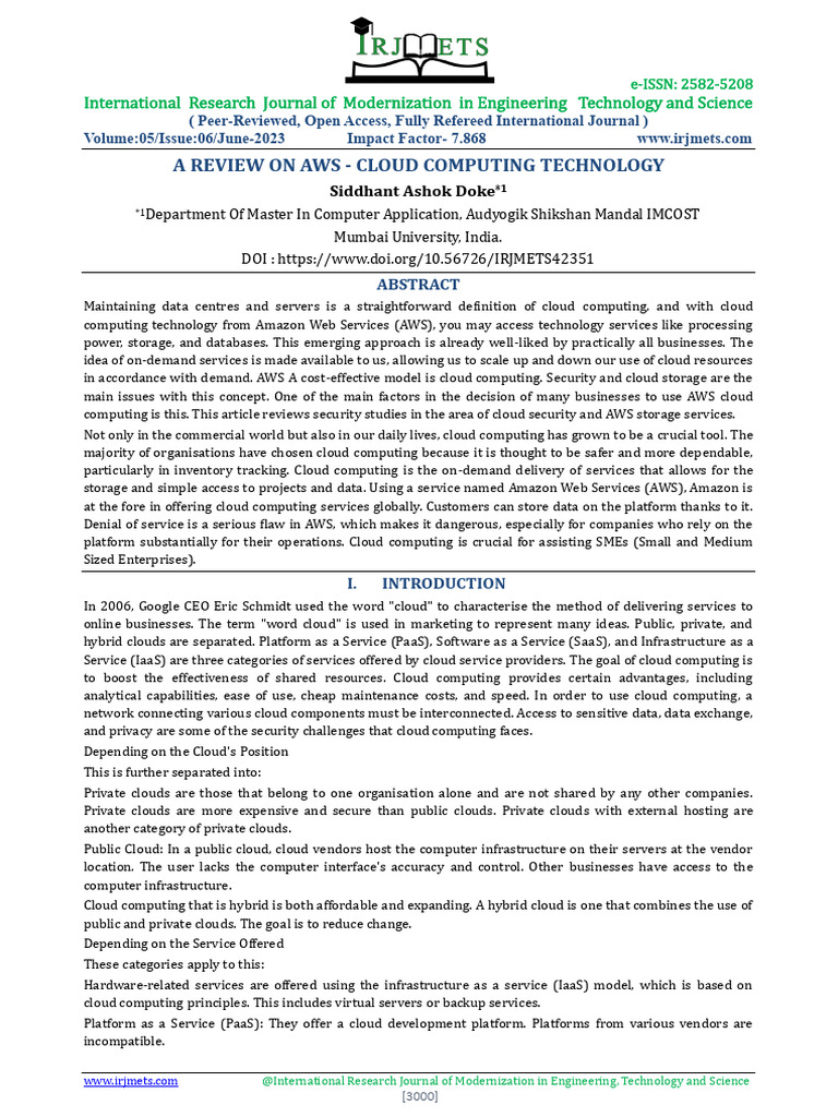 Wa0004 | Download Free PDF | Cloud Computing | Software As A Service