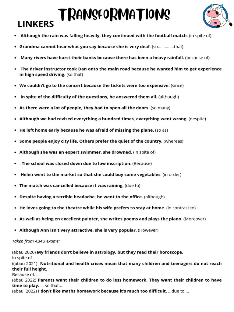 Transformations Ii | PDF