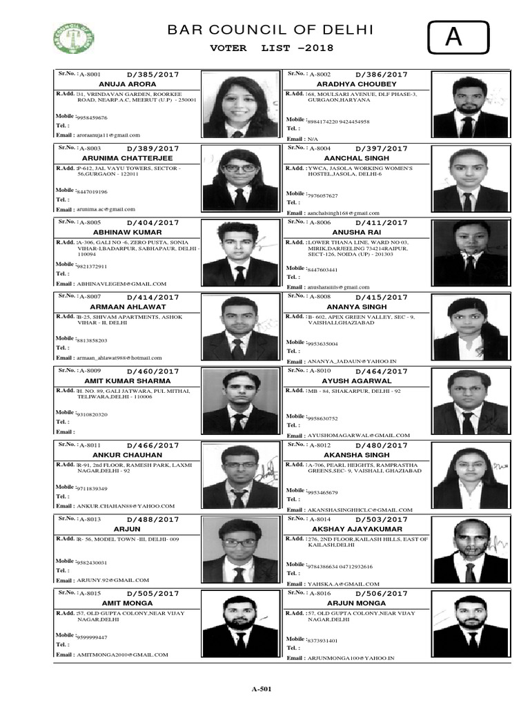 Bar Council of Delhia - 6 | PDF | Delhi