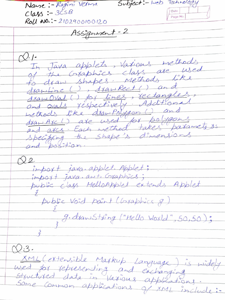 Web Ass 2 | PDF | Web Development | Hypertext