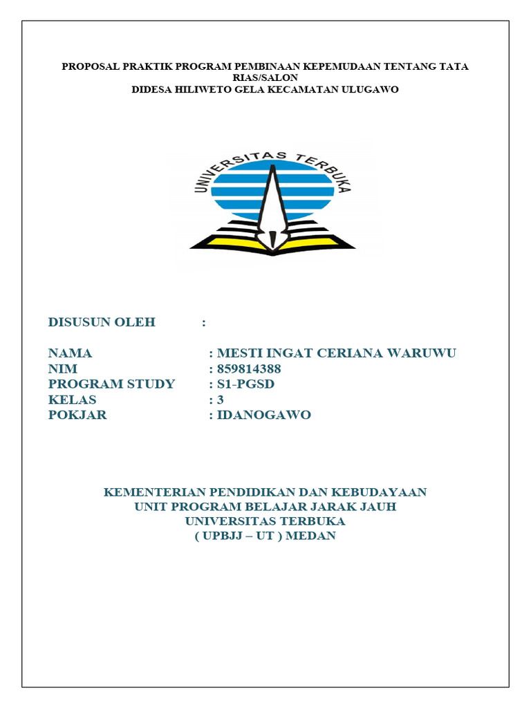 Proposal Laporan BPK | PDF