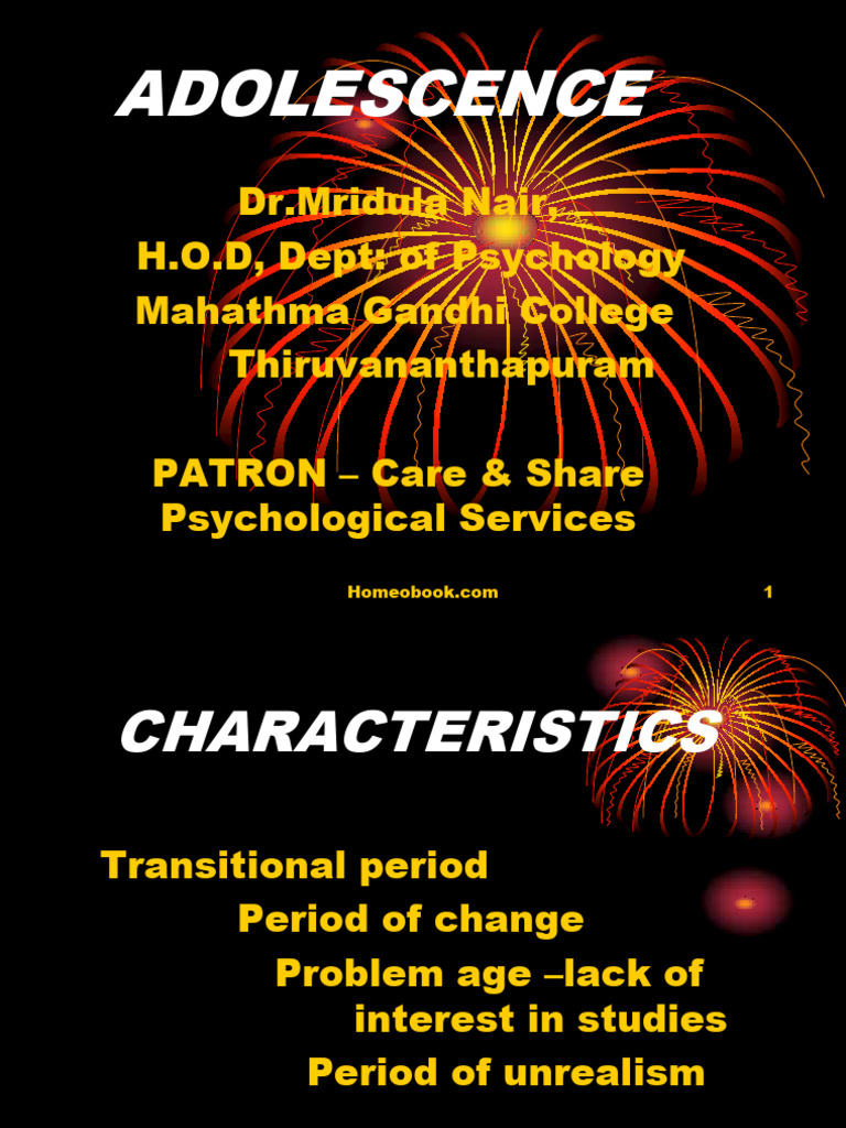 Adolescence Pdf Adolescence Human Development