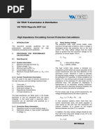 Stabilizing Resistor and Metrosil | PDF | Relay | Resistor