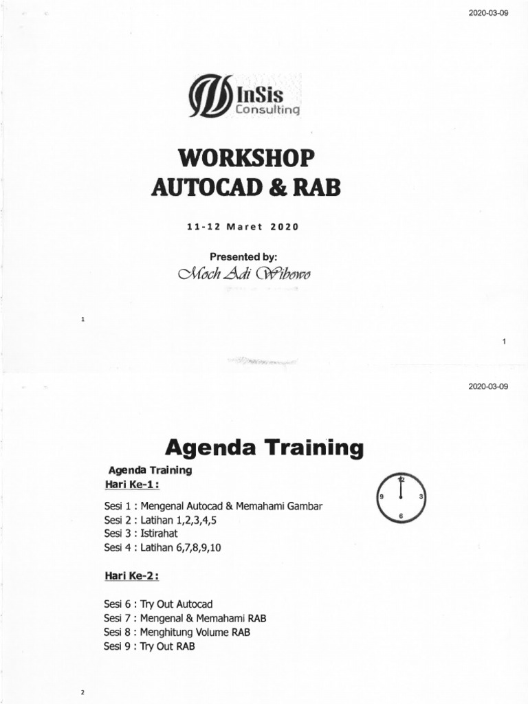 Materi Autocad | PDF