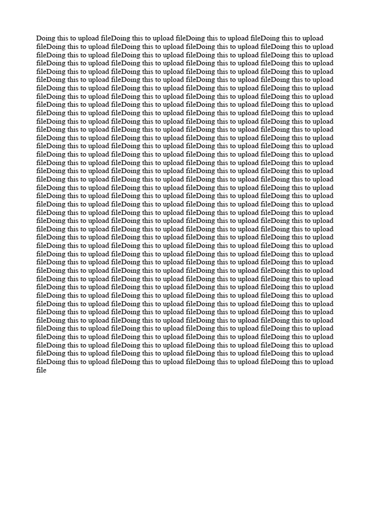 Uploading Files Speech 1 | PDF