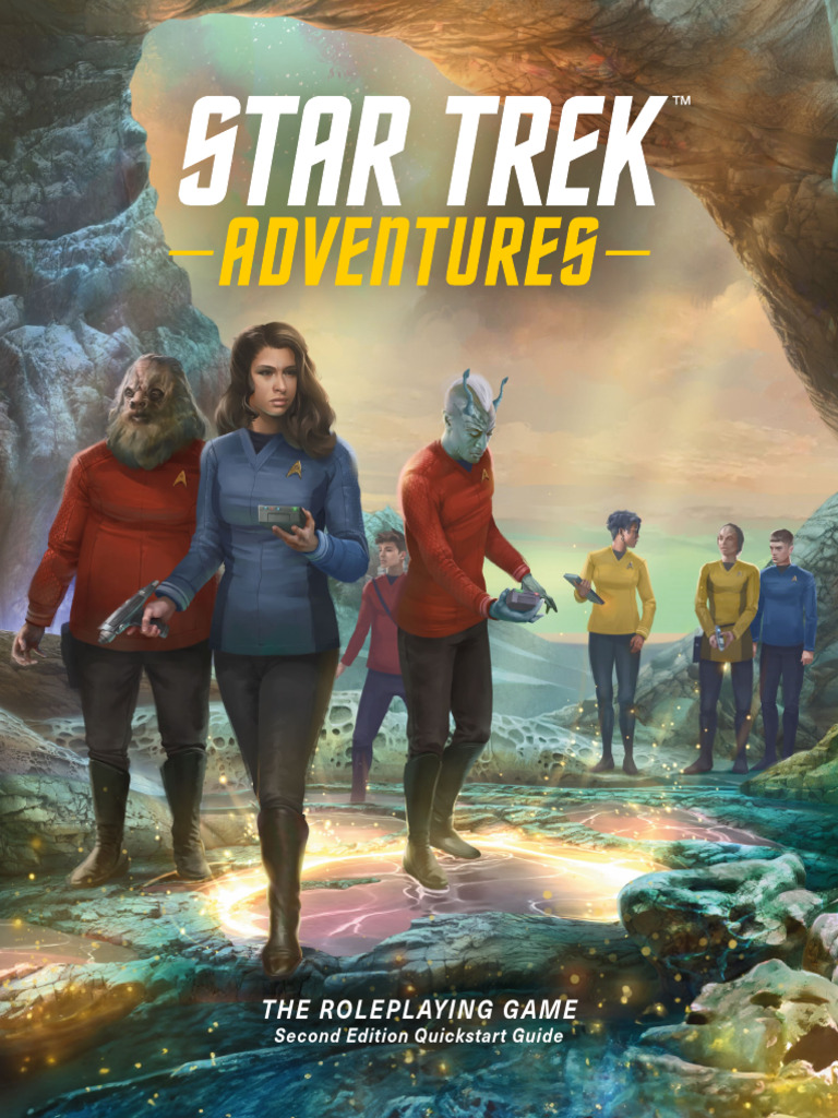 Star_Trek_Adventures_2e_Quickstart_Guide_v1.0 | PDF | Dice | Role Playing Games