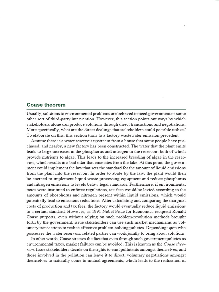 Eco For Law | PDF | Externality | Economies