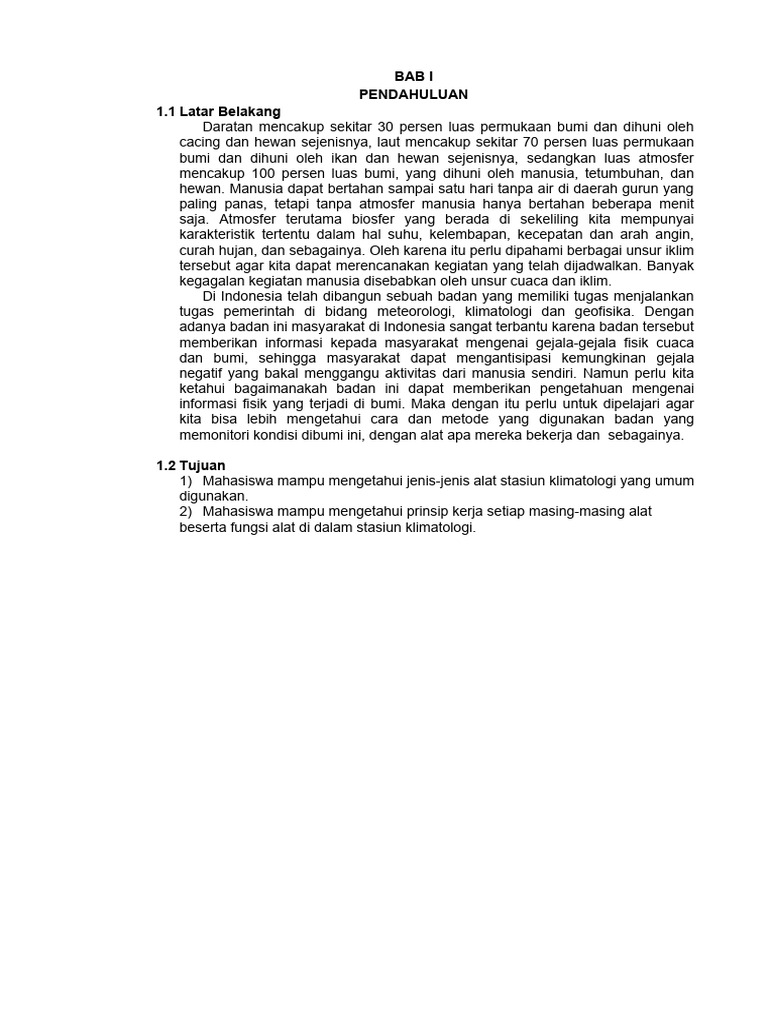 Format TM + Laporan Pengukuran Curah Hujan .. | PDF Format TM + Laporan Pengukuran Curah Hujan .. | PDF