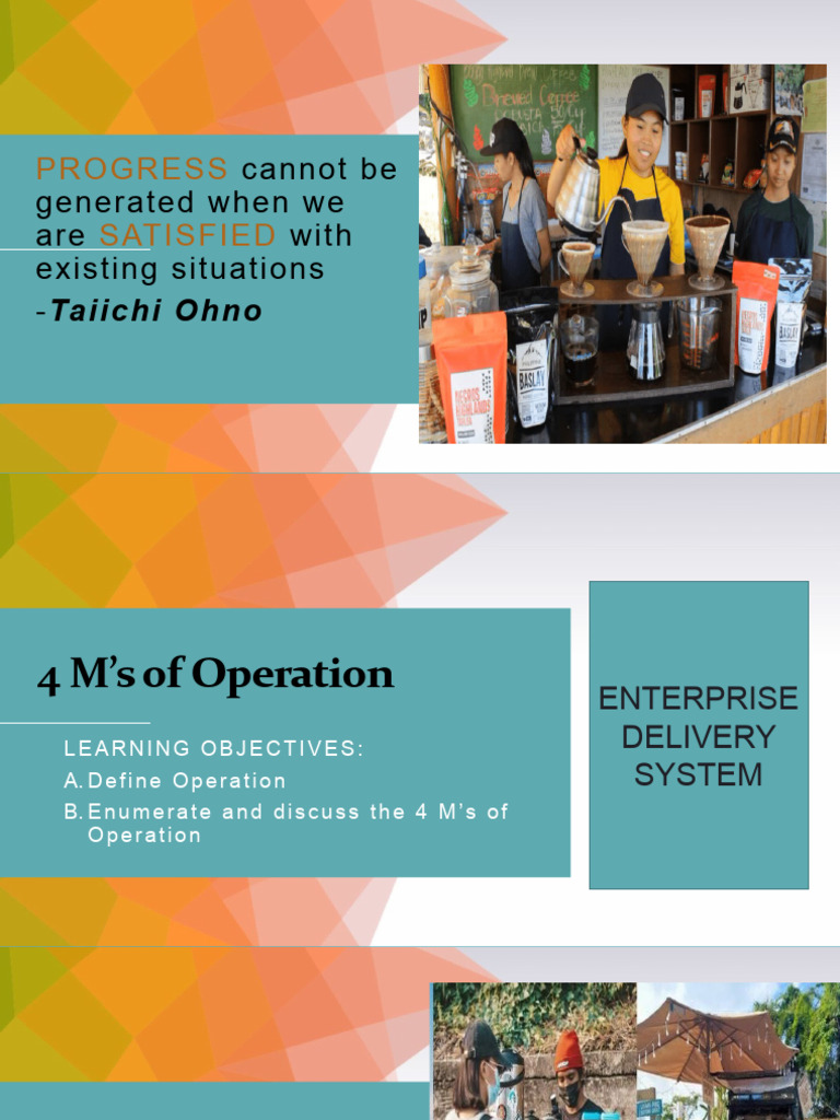 Understanding the 4 M's of Operation | PDF | Lean Manufacturing | Business