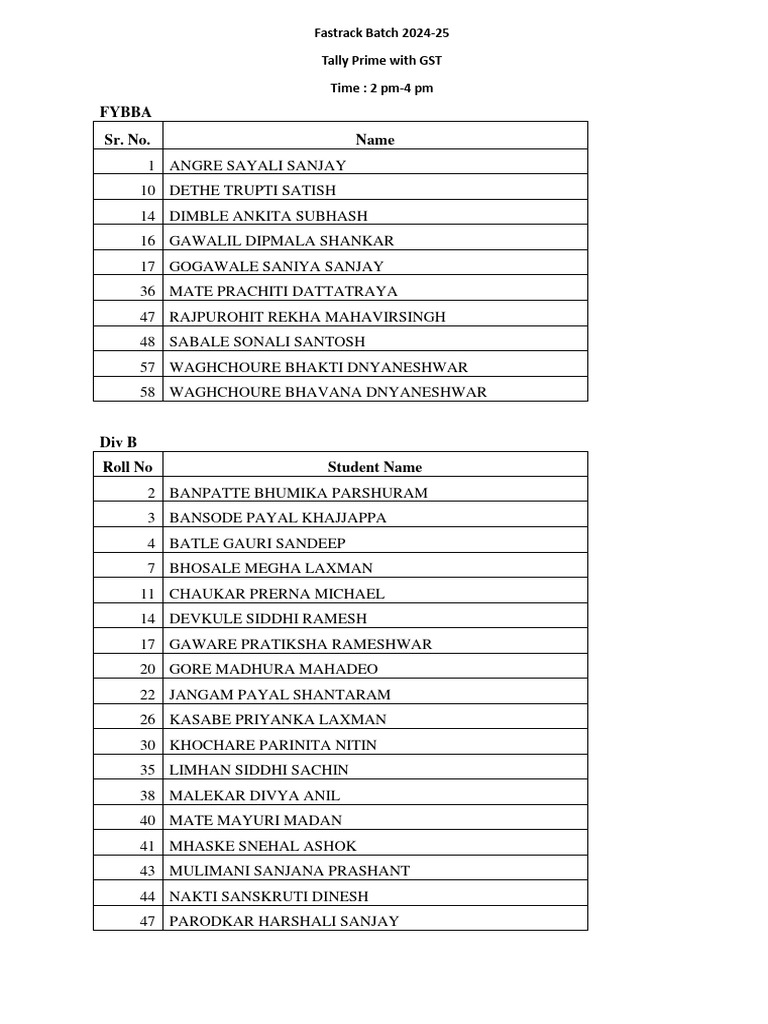 Batch 3 Fast Track-22!4!24 | PDF