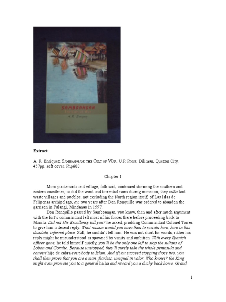Moro Pirate Raids in 16th Century Philippines | PDF | Social Science ...